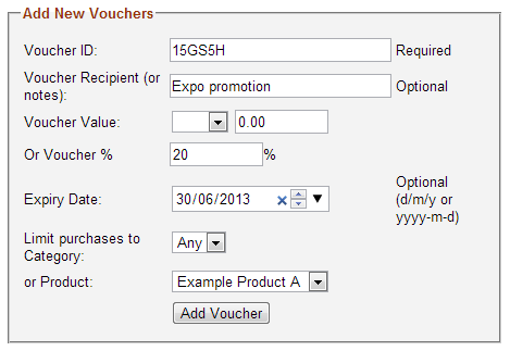 Voucher Creation and Management - Vouchers, Discounts and Loyalty ...