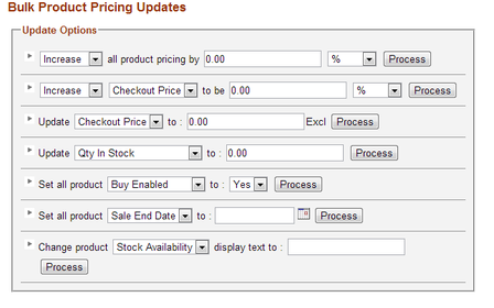 Bulk Product Pricing Updates - Shopping Cart - Pricing, Currencies and ...