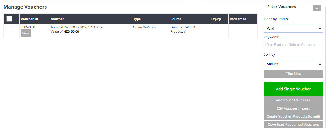 Voucher Creation and Management - Vouchers, Discounts and Loyalty ...